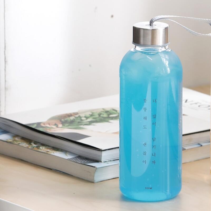 POOM | 트라이탄 뚱뚱한 보틀 600ml (블랙)