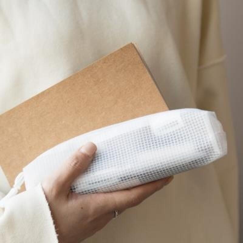 POOM | 단순생활 EVA 방수 펜 파우치 대학생 필통 화이트