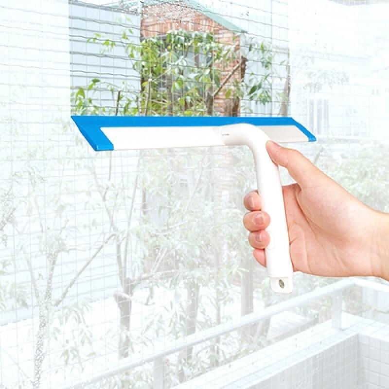 POOM | 회전 물기제거 유리창닦이 스퀴지 [S-523]