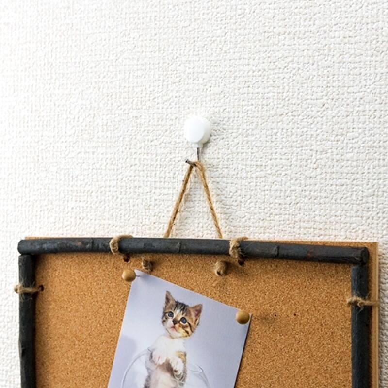 POOM | 강력핀 벽걸이 후크 4kg 4P [H-399]