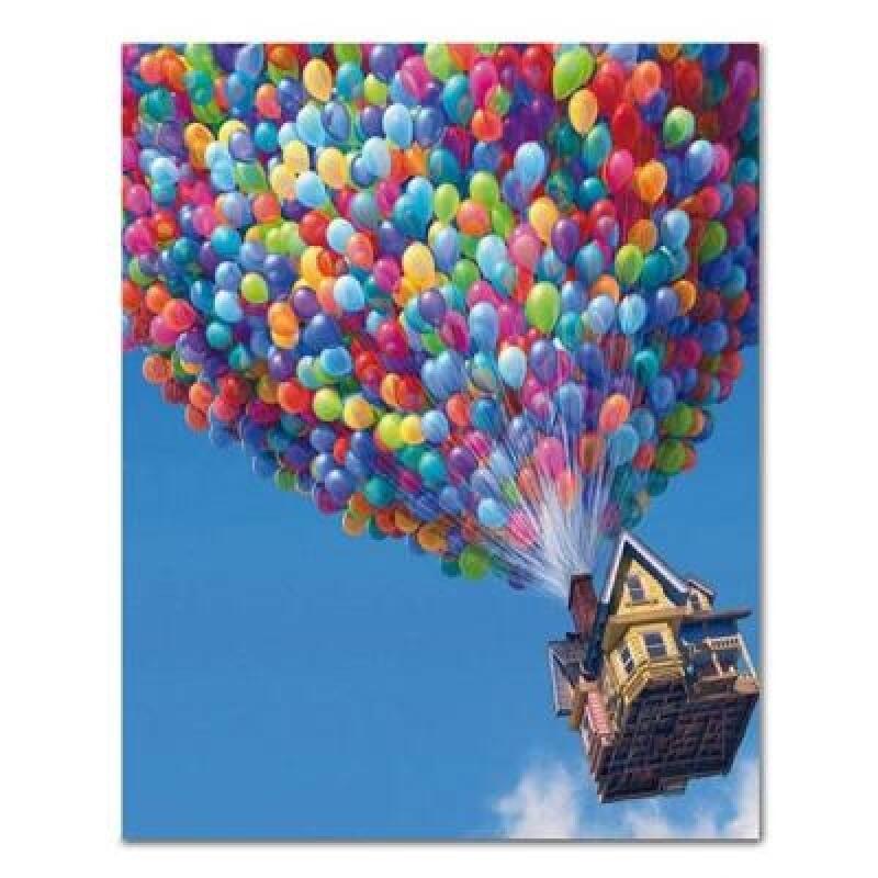 POOM | DIY 페인팅 오색풍선의 집 PE364 (40x50)