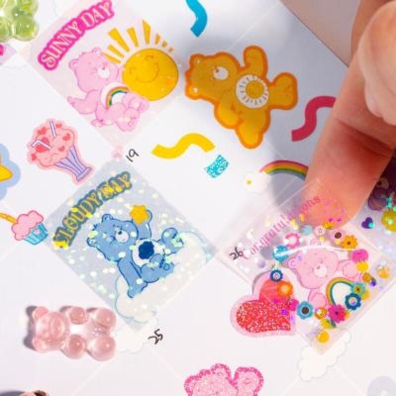 POOM | 루카랩 케어베어 PVC 스티커