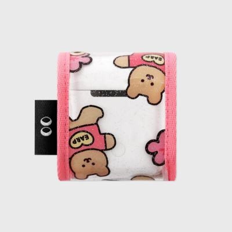 POOM | Blossom bear heart-pink(PVC Air pods)