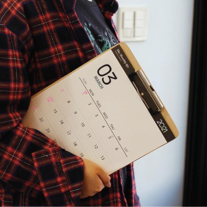 POOM | 아이씨엘 월간 캘린더 플래너 2022 - L