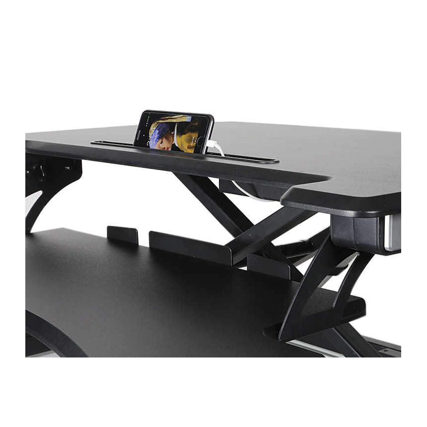 POOM | PSW-ES 스탠워크(전동높낮이조절책상/서서일하는책상/스탠딩책상/전동책상)