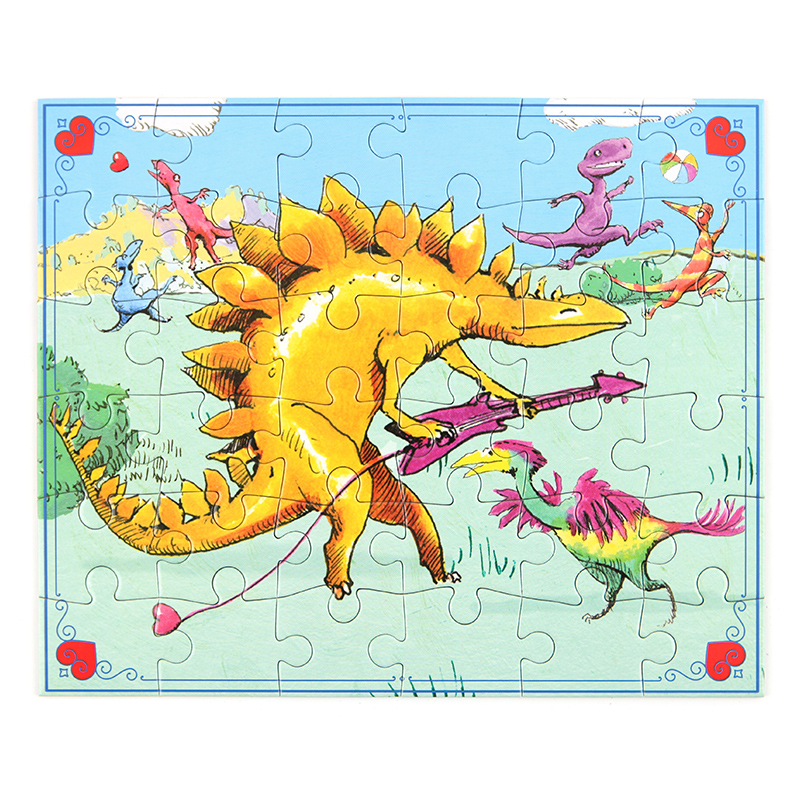 POOM | [공간27] 공룡밴드 36피스 미니퍼즐