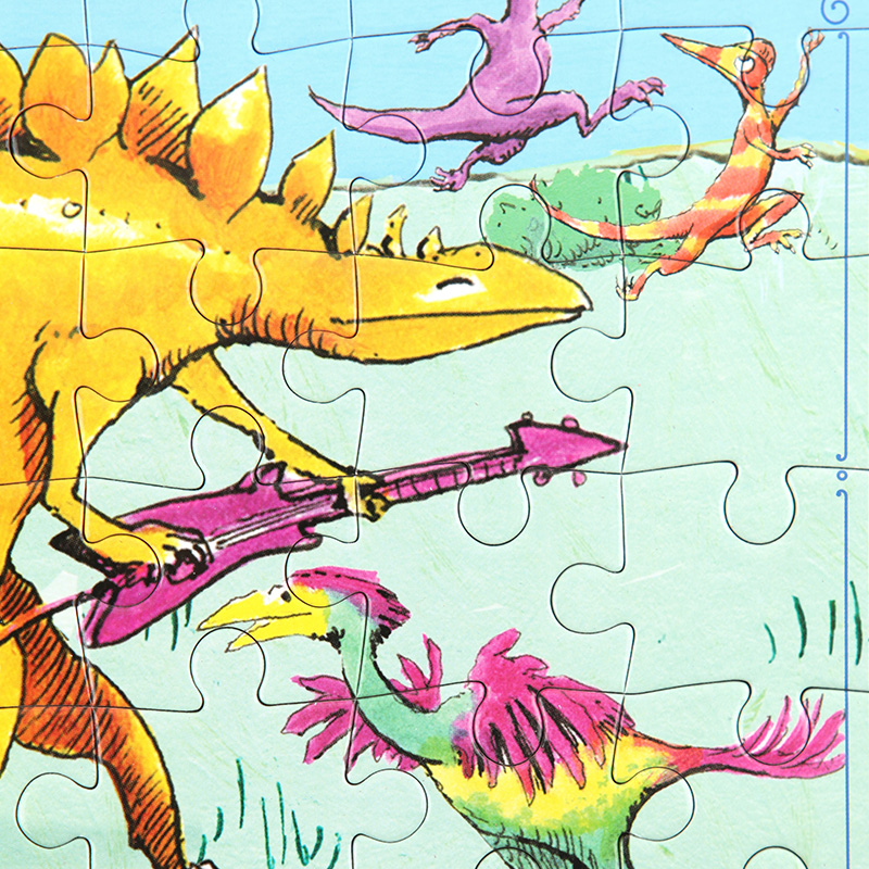 POOM | [공간27] 공룡밴드 36피스 미니퍼즐