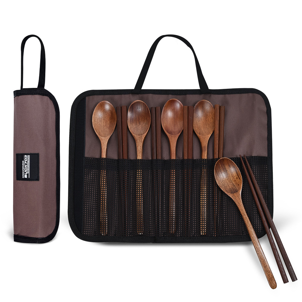 POOM | BUCK703 SALE 나무젓가락 5P+스푼 5P 10P세트