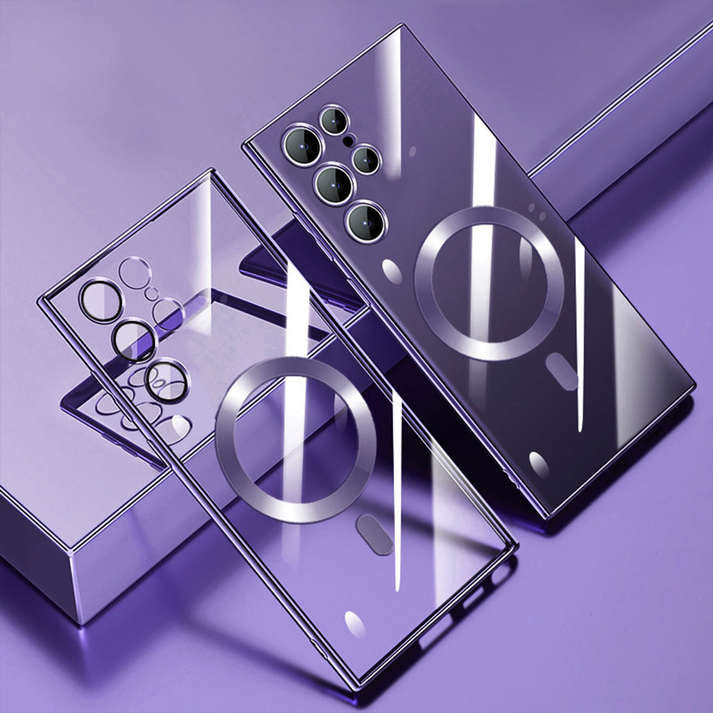 POOM | 갤럭시 S21 글램 카메라 풀커버 맥세이프 케이스