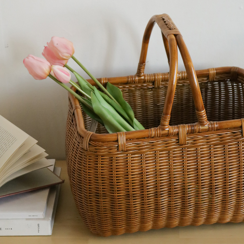 POOM | [포홈] 라탄 피크닉바구니 (5 TYPES)