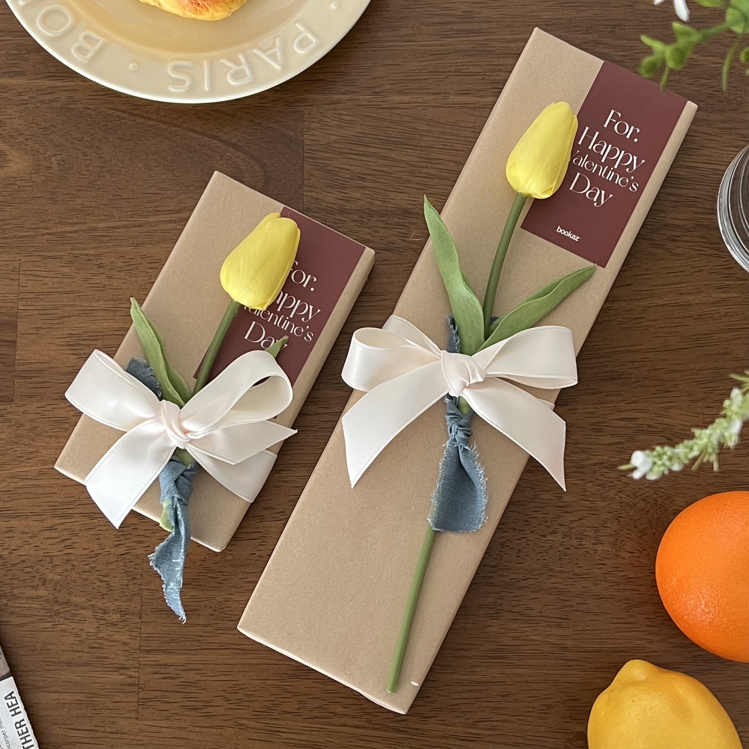 POOM | bookaz 발렌타인데이 감성 튤립 빼빼로 초콜릿