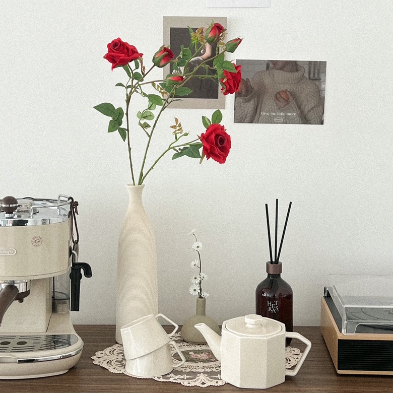 POOM | bookaz 크리스탈 로즈 조화