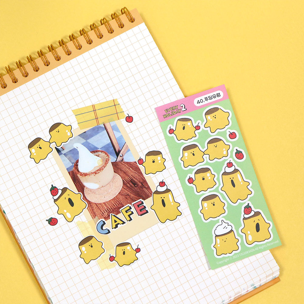 POOM | 에브리 홀리데이 스티커 20종 랜덤팩 ver.2