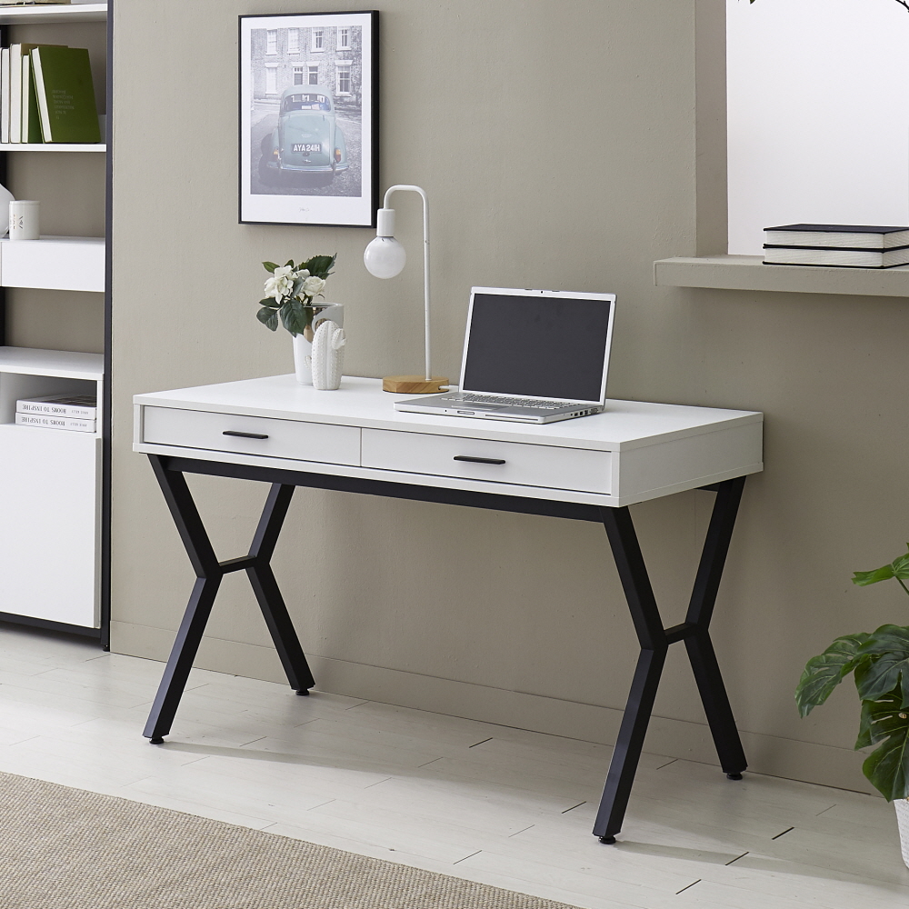 POOM | 서재형 중역용 책상 120cm P0000BKS