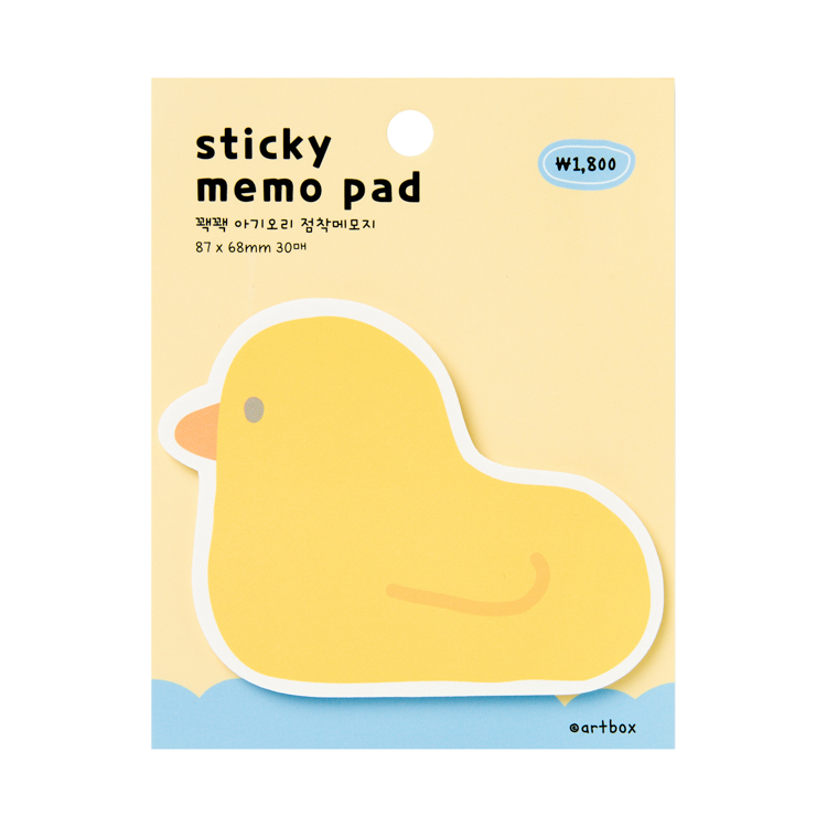POOM | 오리 점착 메모지 (04011665)