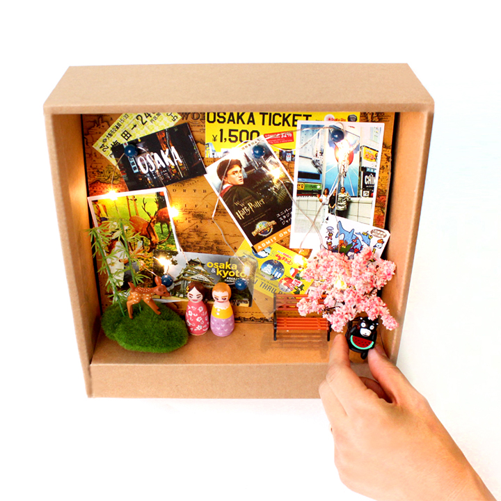 POOM | 네모난기억 여행 추억 미니어처 DIY키트 박스형