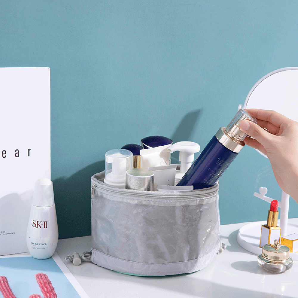 POOM | PH 여행용 원통형 목욕백 화장품 파우치