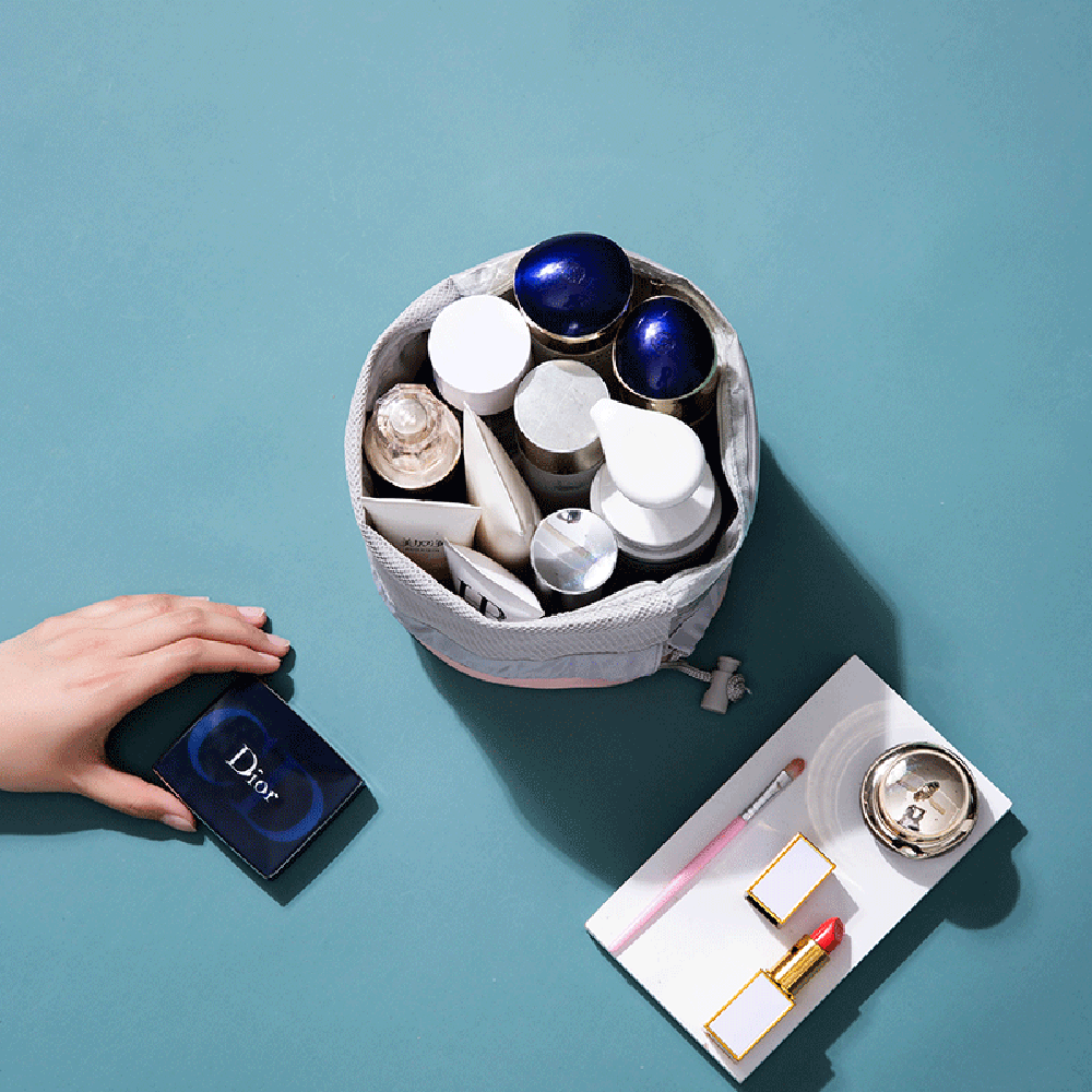 POOM | PH 여행용 원통형 목욕백 화장품 파우치