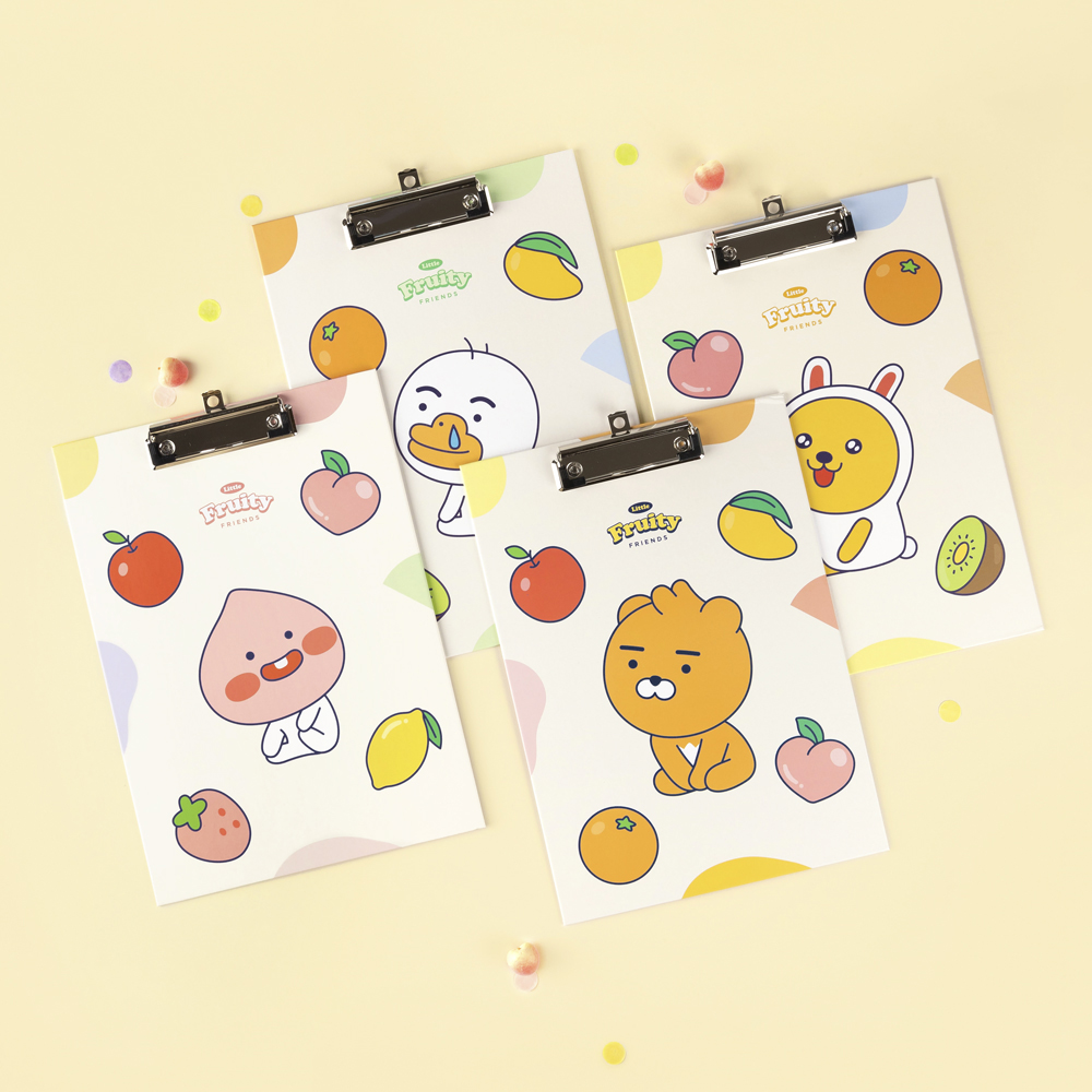 POOM | 카카오프렌즈 LF 프루티 A4 클립보드