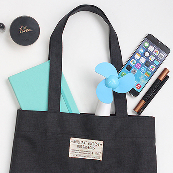 POOM | 안전한 EVA소재 저소음 무선 휴대 미니선풍기 YGH365B