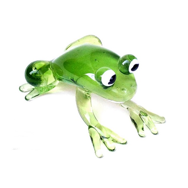 POOM | YCX0 개구리(3종) 글라스 미니어처(1P)