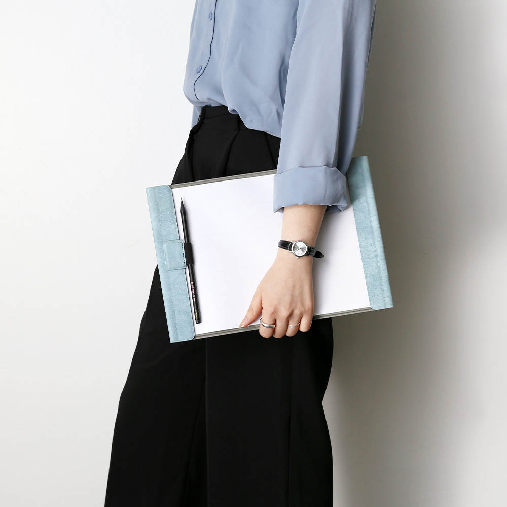 POOM | 리패드 A4 자석 클립보드 메모 문서 파일 서류 받침