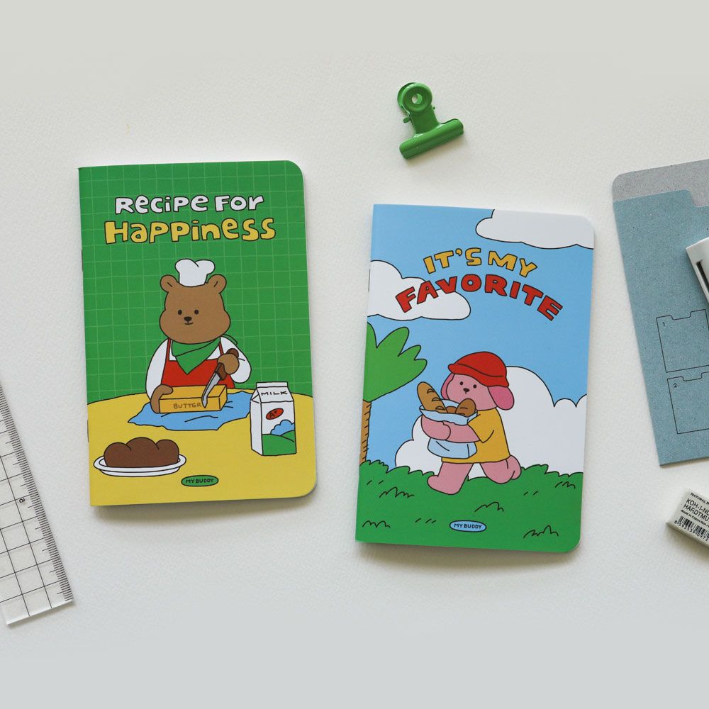 POOM | [데일리라이크] 마이 버디 미니 노트 2P