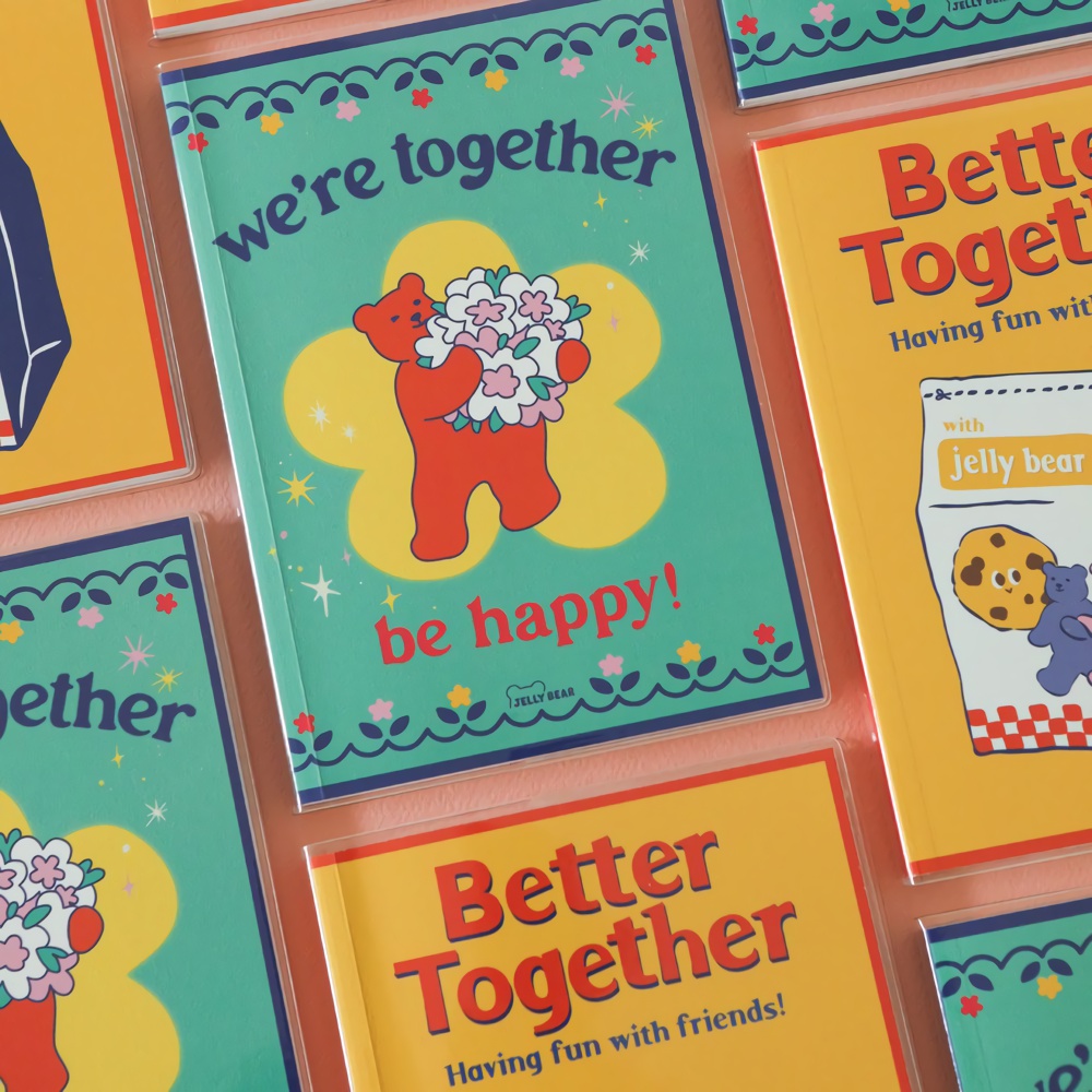 POOM | 디자인 문구 세비드 B6 커버 노트 AB3