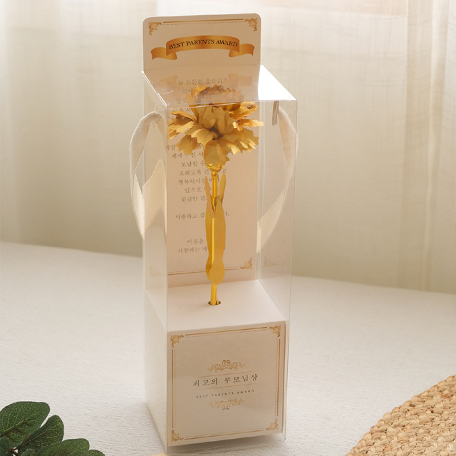 POOM | 카네이션 반전용돈트로피박스-최고의부모님상 [2type]