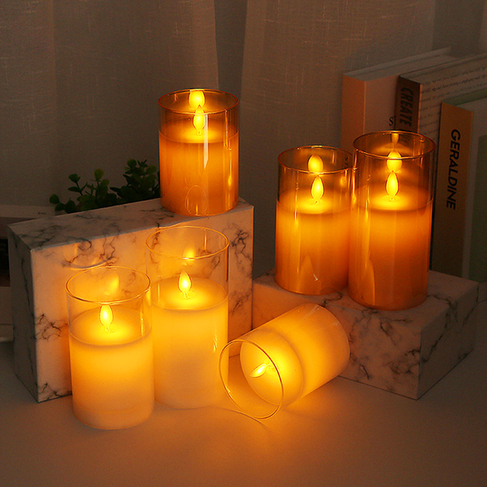 POOM | 별나무 감성 캔들 무드등 LED촛불