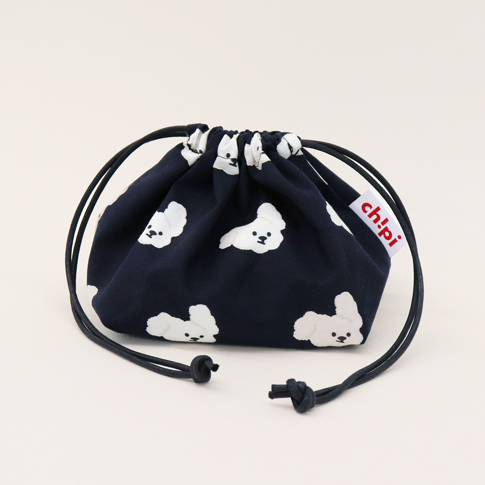 POOM | POPO String Pouch(Black)