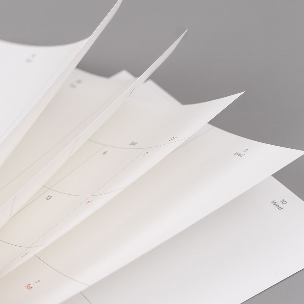 POOM | 루카랩 A5 2024 6공 날짜형 리필속지