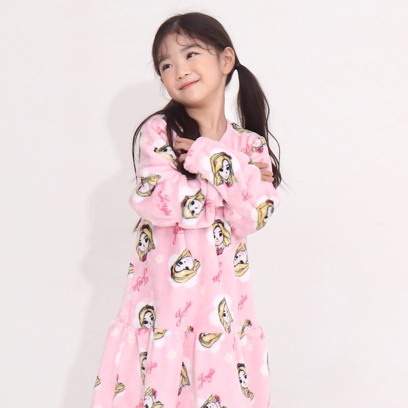 POOM | 시크릿쥬쥬 여아 수면 원피스 PK