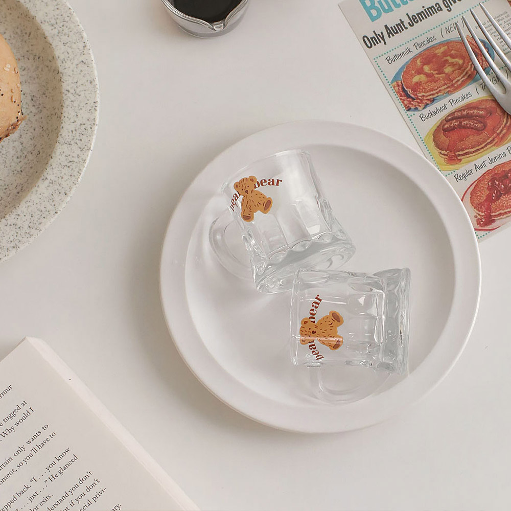 POOM | 베어베어 소주잔 4P 세트