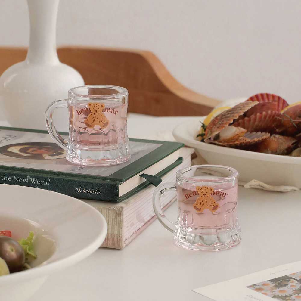 POOM | 베어베어 소주잔 4P 세트