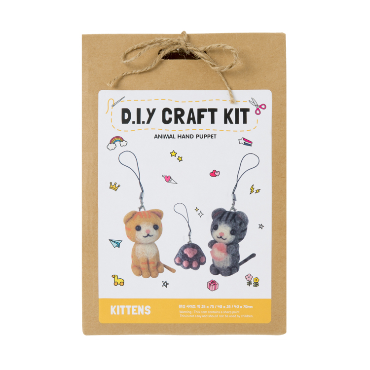 POOM | DIY만들기세트(대) 더블고양이 (16011542)