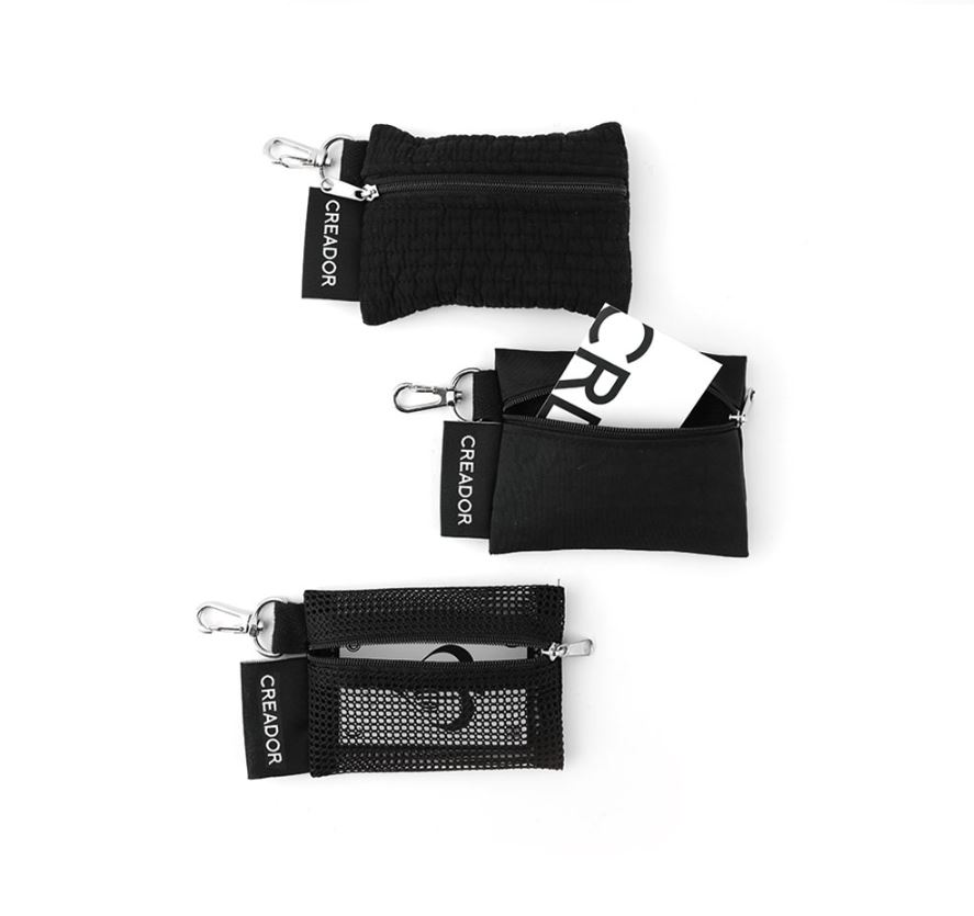 POOM | waterproof cards zipper pouch 나일론 지퍼 파우치