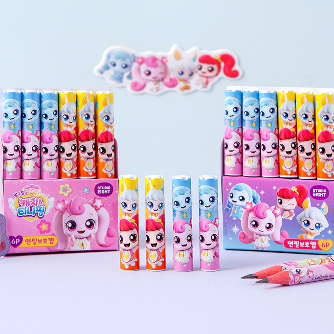 POOM | 알쏭달쏭 캐치티니핑3탄 연필보호캡(6P)
