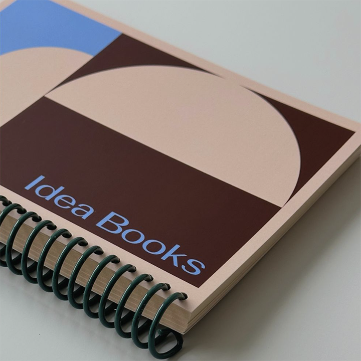 POOM | [째지베이커] 아이디어북스 스프링 노트 (A5 사이즈/