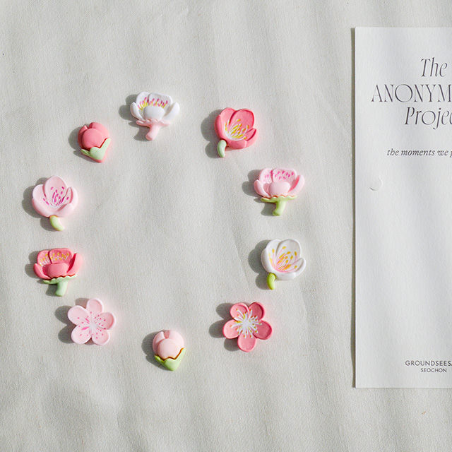 POOM | 벚꽃 감성 마그넷 10P SET