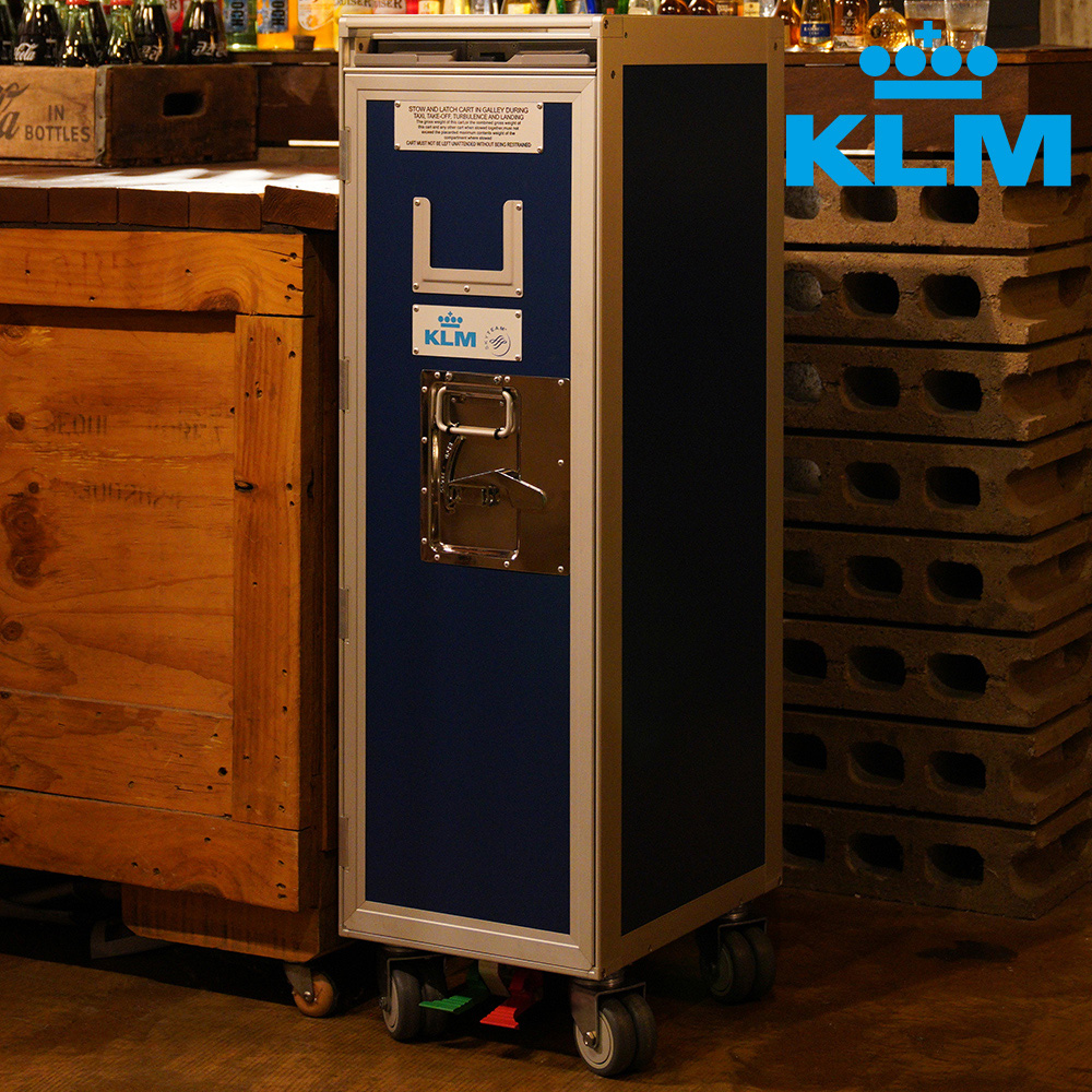 POOM | KLM 항공기 기내용 트롤리 카트 서랍장 수납장 AP