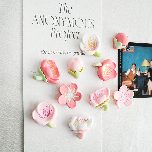 POOM | 벚꽃 감성 마그넷 10P SET