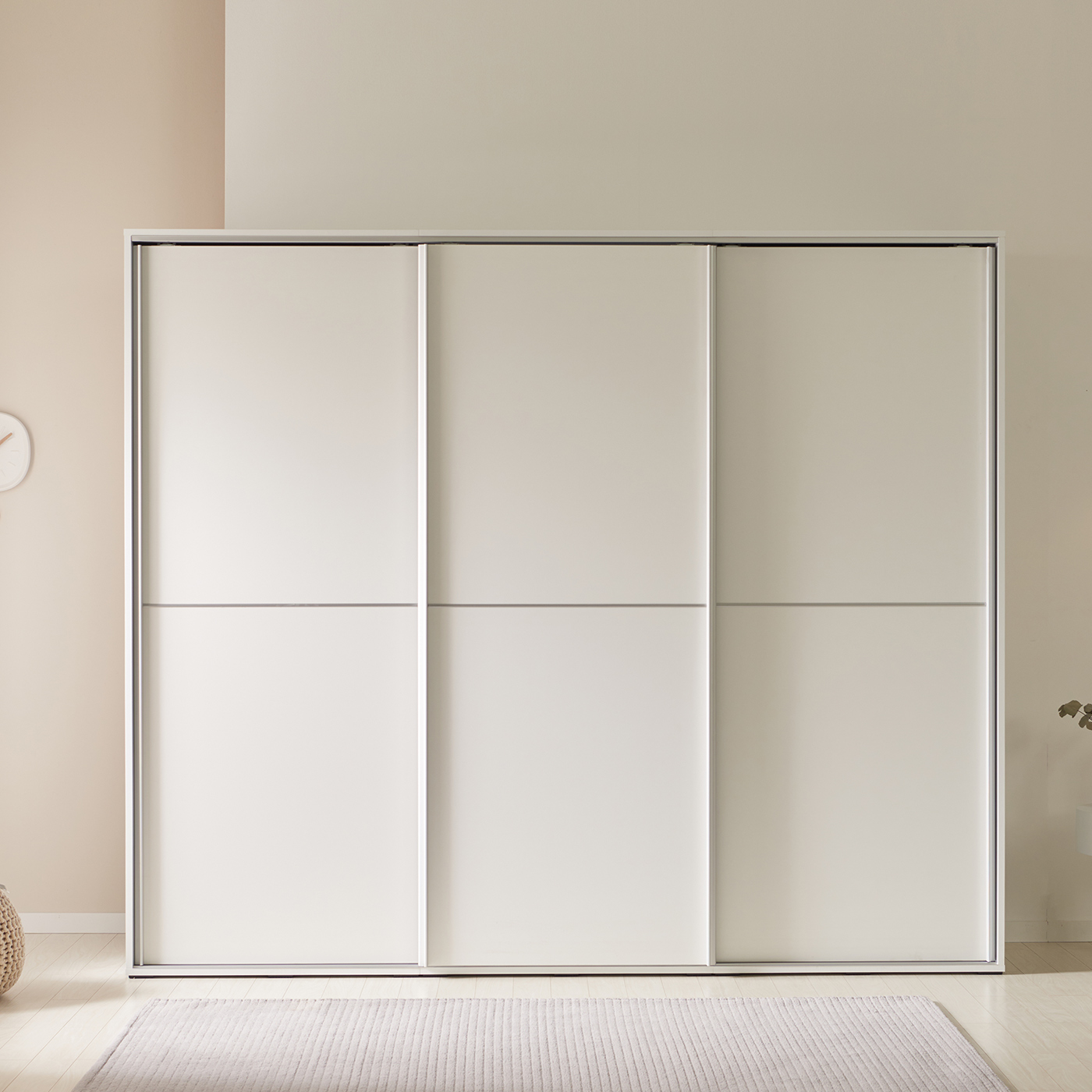 POOM | 마엘 2400 비스포크 댐퍼 슬라이딩 옷장 미닫이 장롱