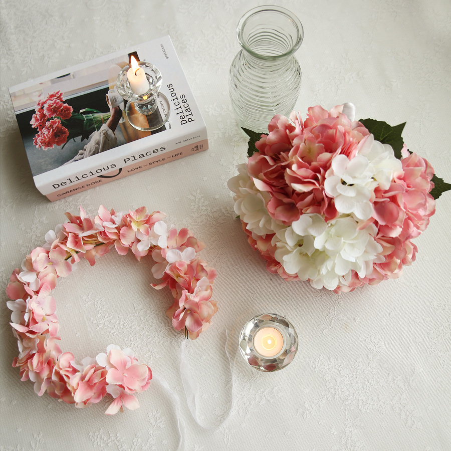 POOM | 사브리나 수국부케화관SET