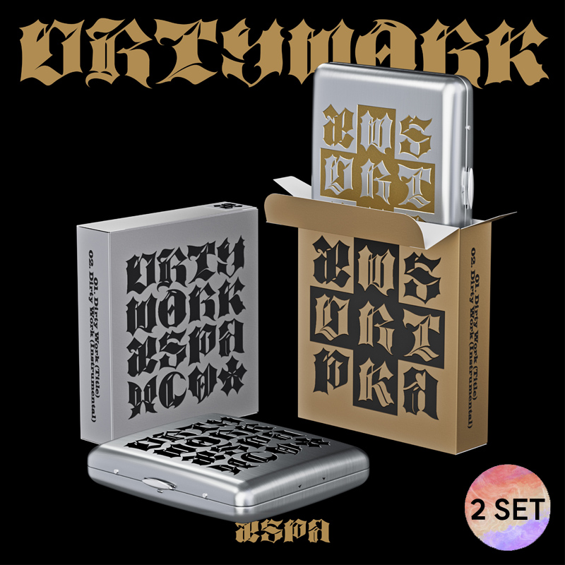 POOM | [2종 SET] 에스파 - 싱글앨범 Dirty Work (Dirty Case Ver.)