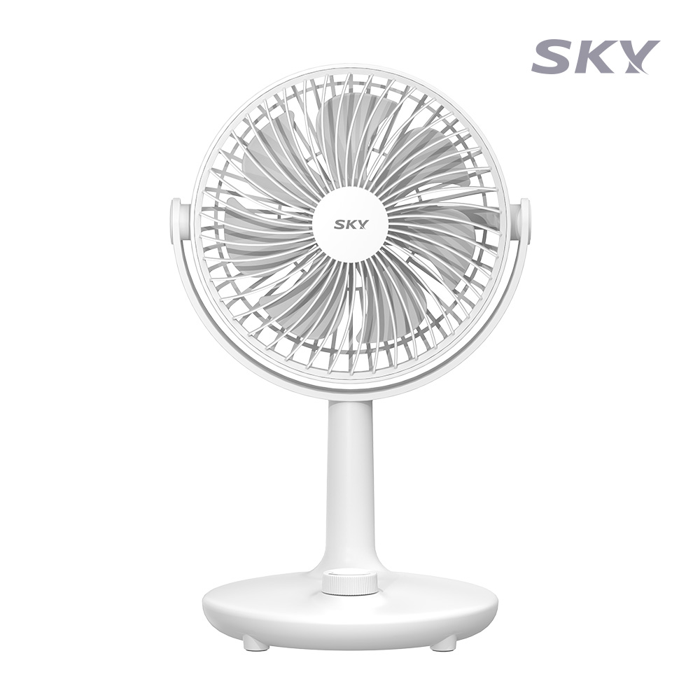 POOM | 7엽 날개 BLDC 회전 무선 탁상용 선풍기 WD5