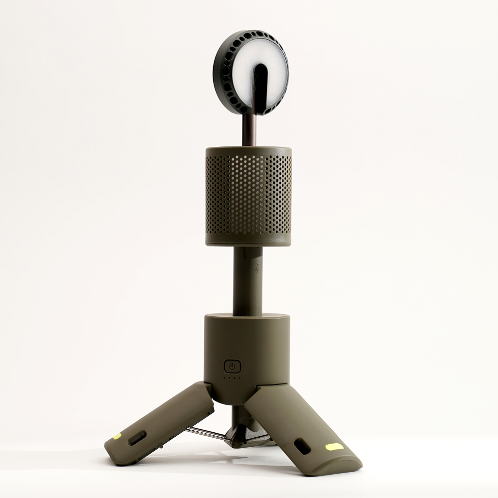 POOM | 윈코 LED 랜턴 스트래치 각도조절 삼각대 랜턴 LS-2 캠