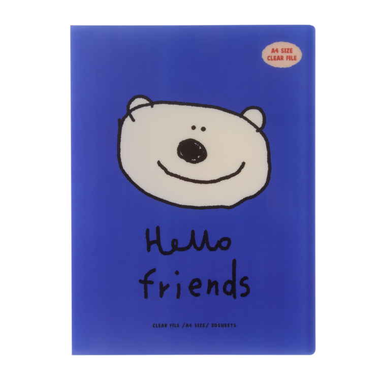 POOM | 블루베어 클리어화일 (05001595)