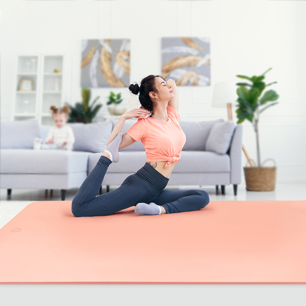 POOM | TPE 요가매트 10mm 피치핑크 초대형 자이언트매트