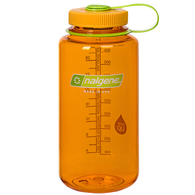 POOM | 날진 트라이탄 와이드 마우스 보틀 1L 클레멘타인